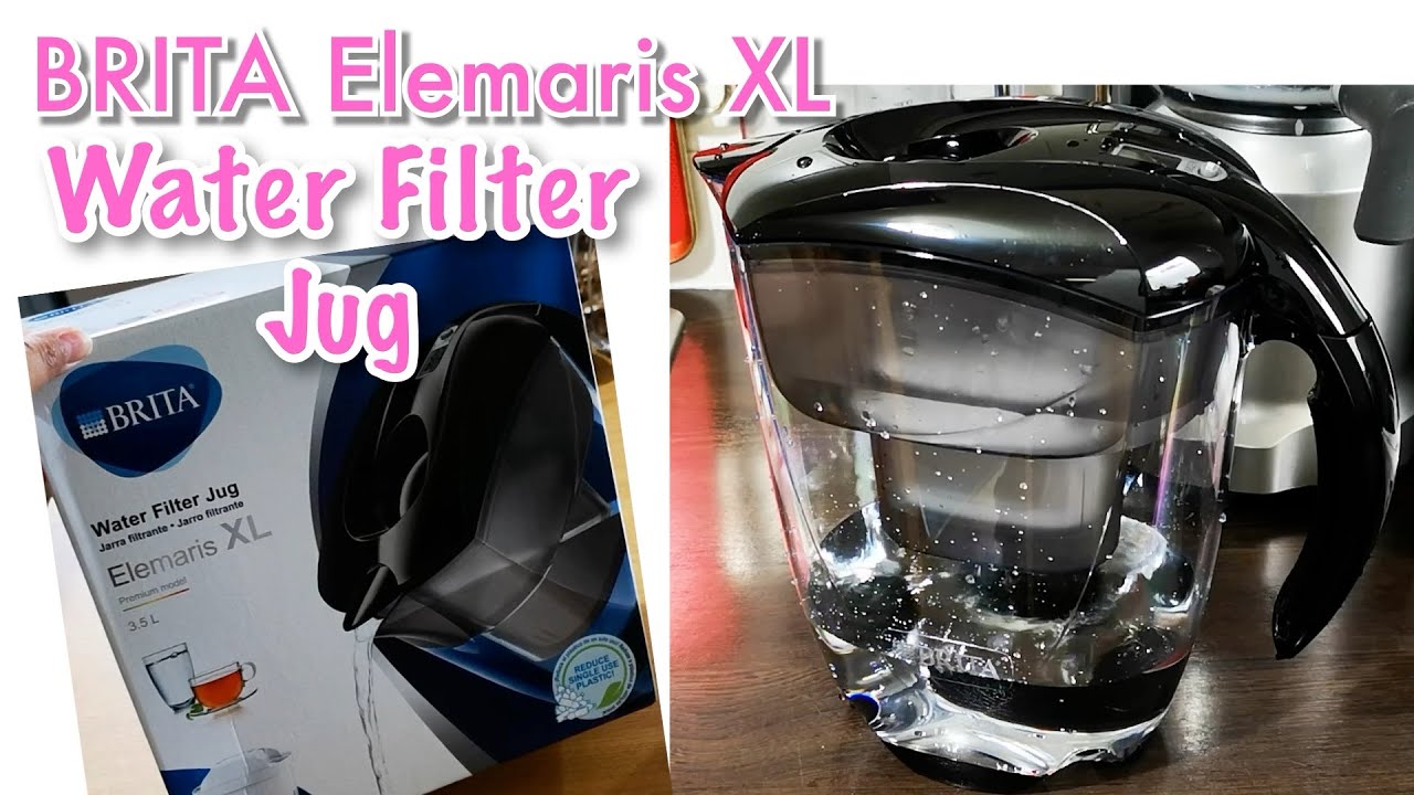 Preparing Brita Elemaris XL Water Filter Jug for First Time Use | KC ...