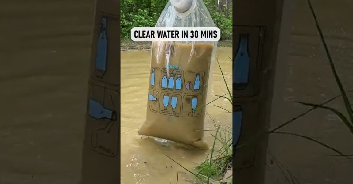 Survival Water Filter Puribag Pro Water Filter System - Gravity Bag ...