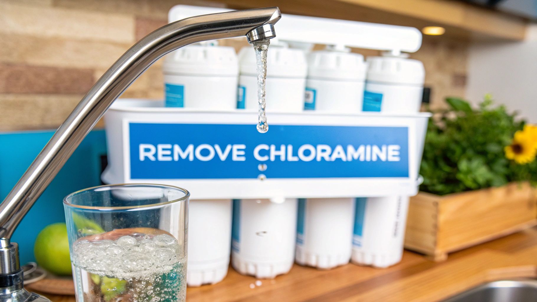 How to Remove Chloramine from Your Home Water