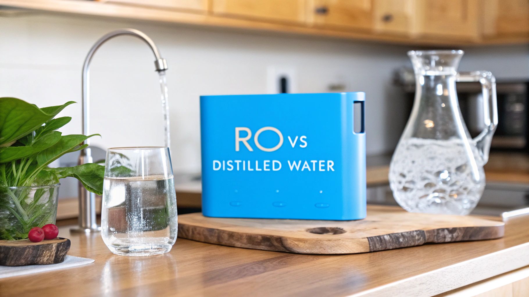 The Difference Between RO Water and Distilled Water: A Homeowner's Guide